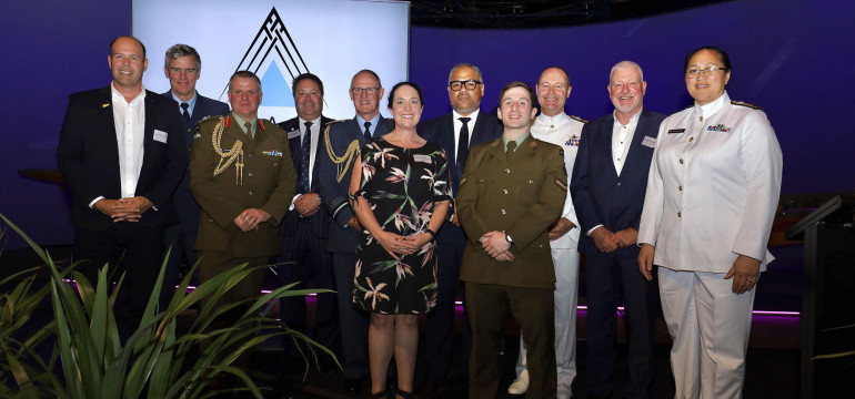 2022 Reservist Employer of the year award at the New Zealand Defence ...